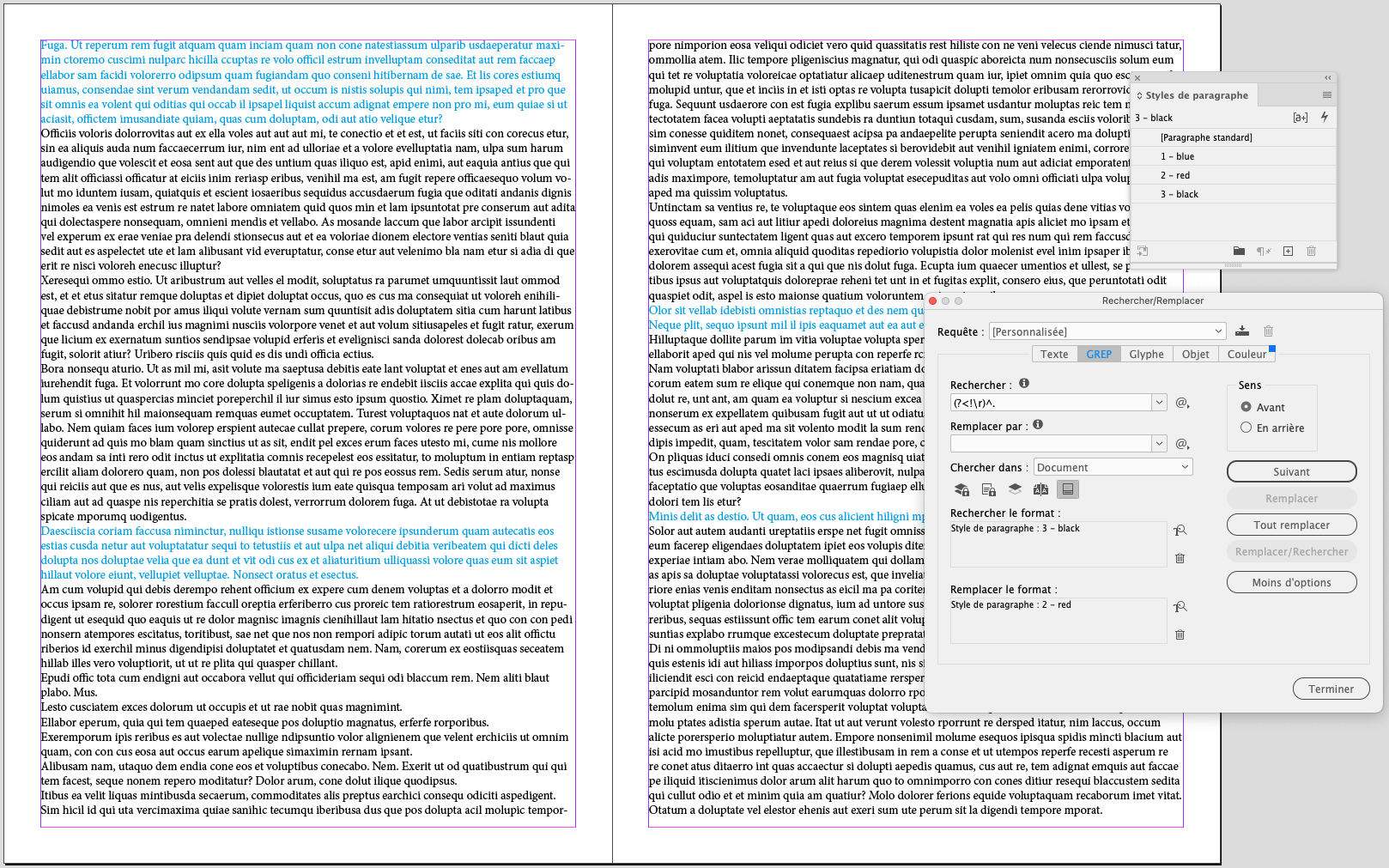 Solved: GREP: Find paragraph after a specific paragraph st... - Adobe Product Community - 14407201