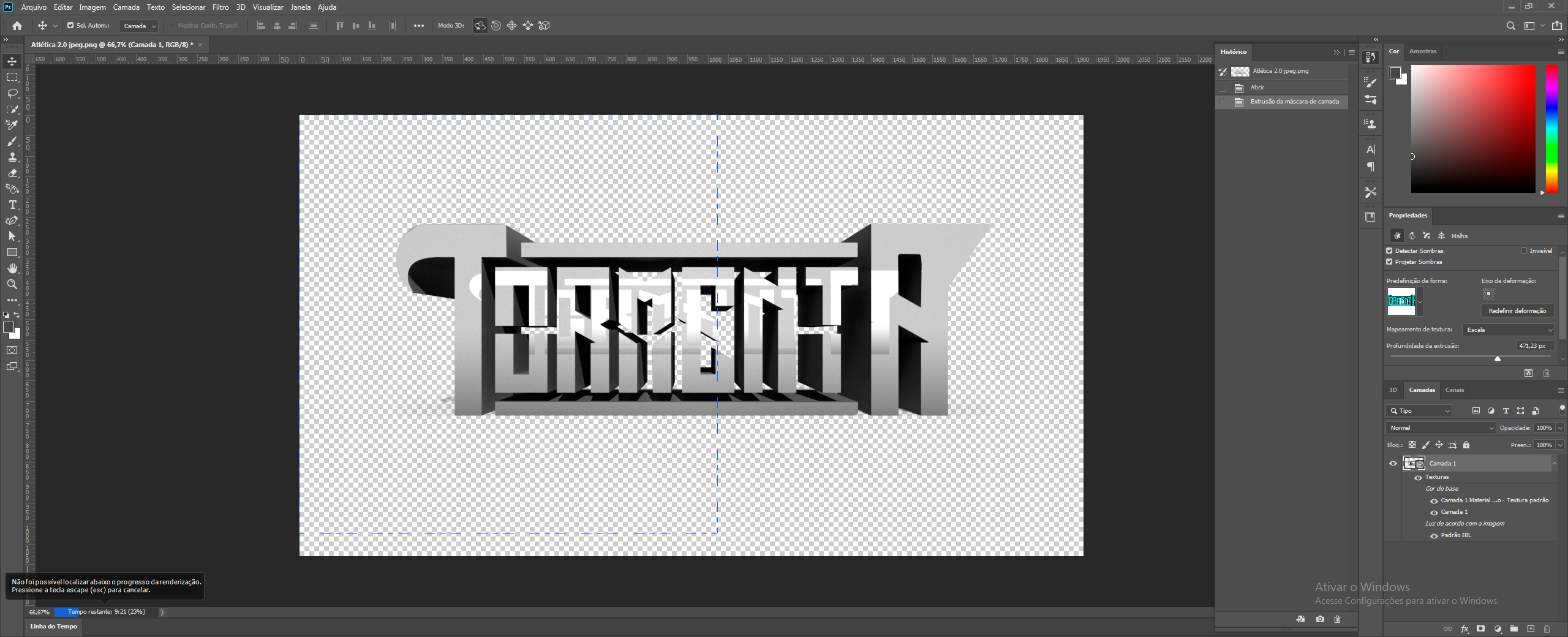 BAD RENDERED 3D TEXT - Adobe Product Community - 10970080