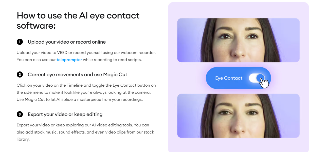 Eye Contact Effect like nVidia Broadcast - Adobe Product Community ...