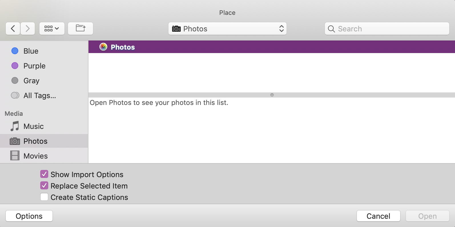 Solved: InDesign won't recognize Apple Photos to Place Ima... - Adobe ...