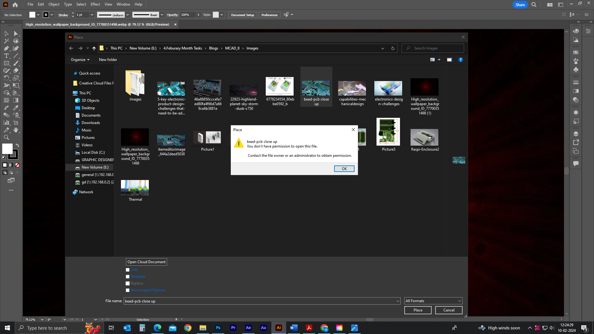 Troubleshooting Image Insertion in Adobe Illustrat... - Adobe Community - 14416883