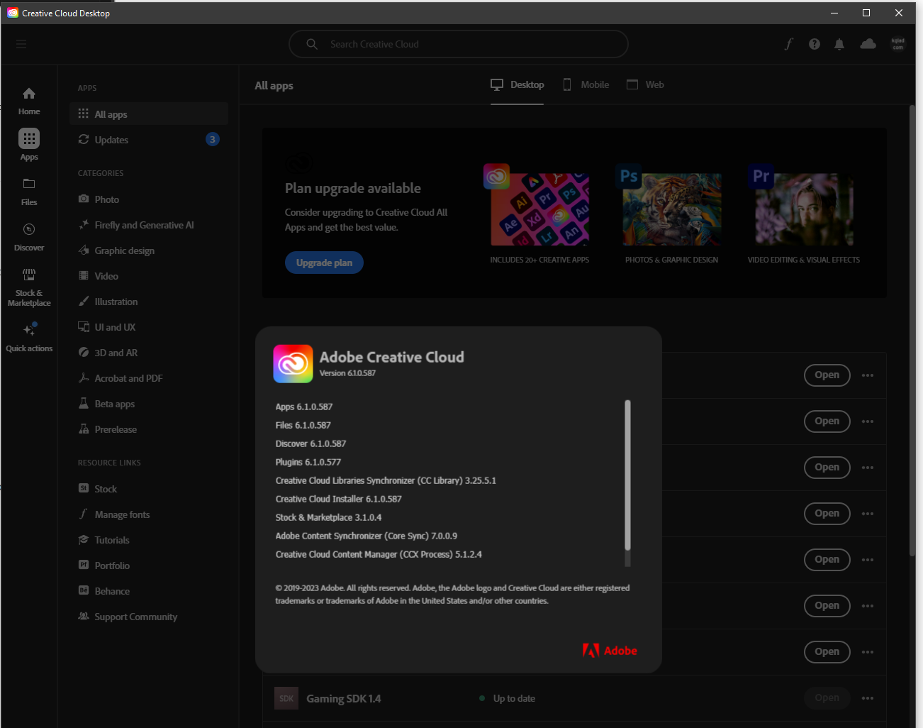 Creative Cloud layout - Adobe Product Community - 14415991
