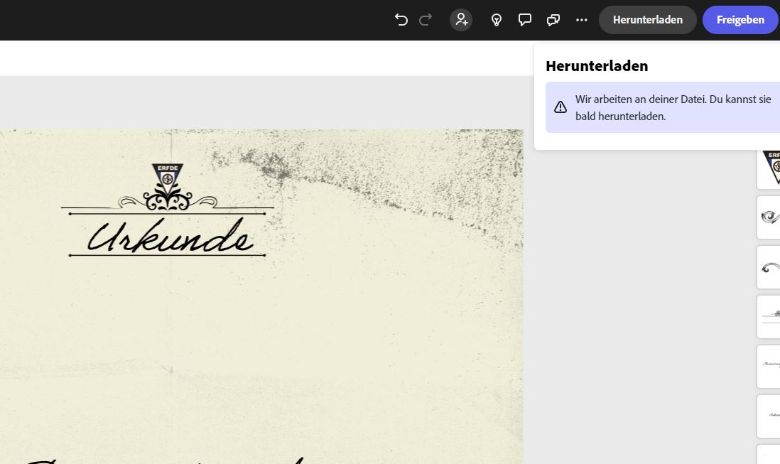 Herunterladen und Speichern der Dateien in Adobe E... - Adobe Product ...