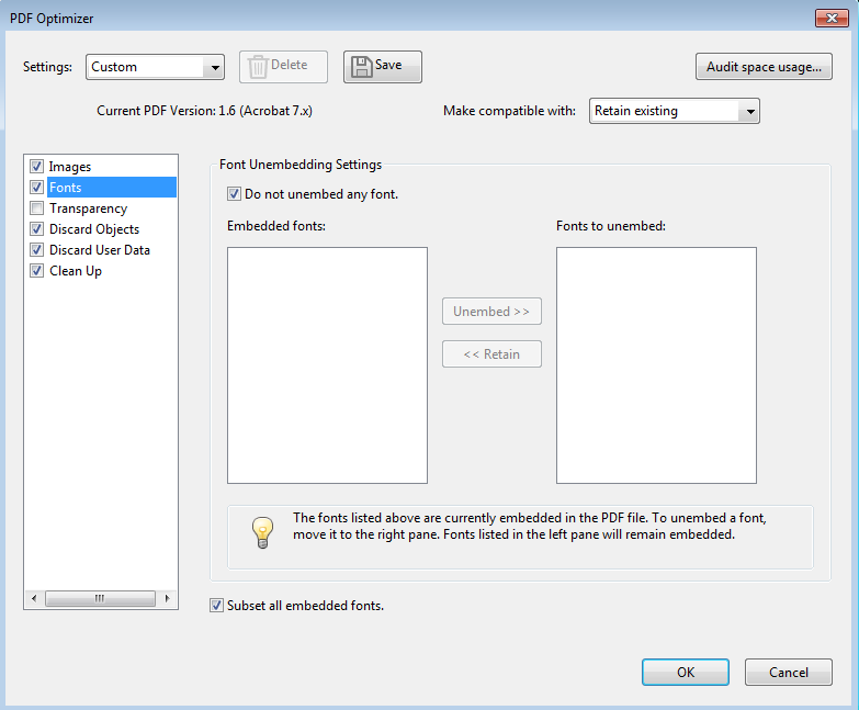 Solved: Unable to remove fonts from a PDF file - Adobe Product ...