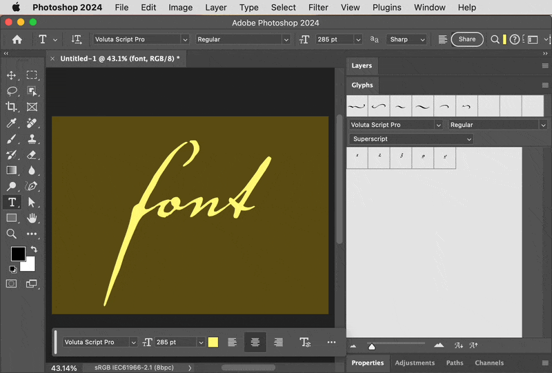 Photoshop Fonts - Adobe Product Community - 14446004