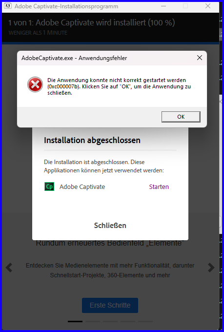 Solved: impossible to install Captivate 2019 with License - Adobe Product Community - 14412405
