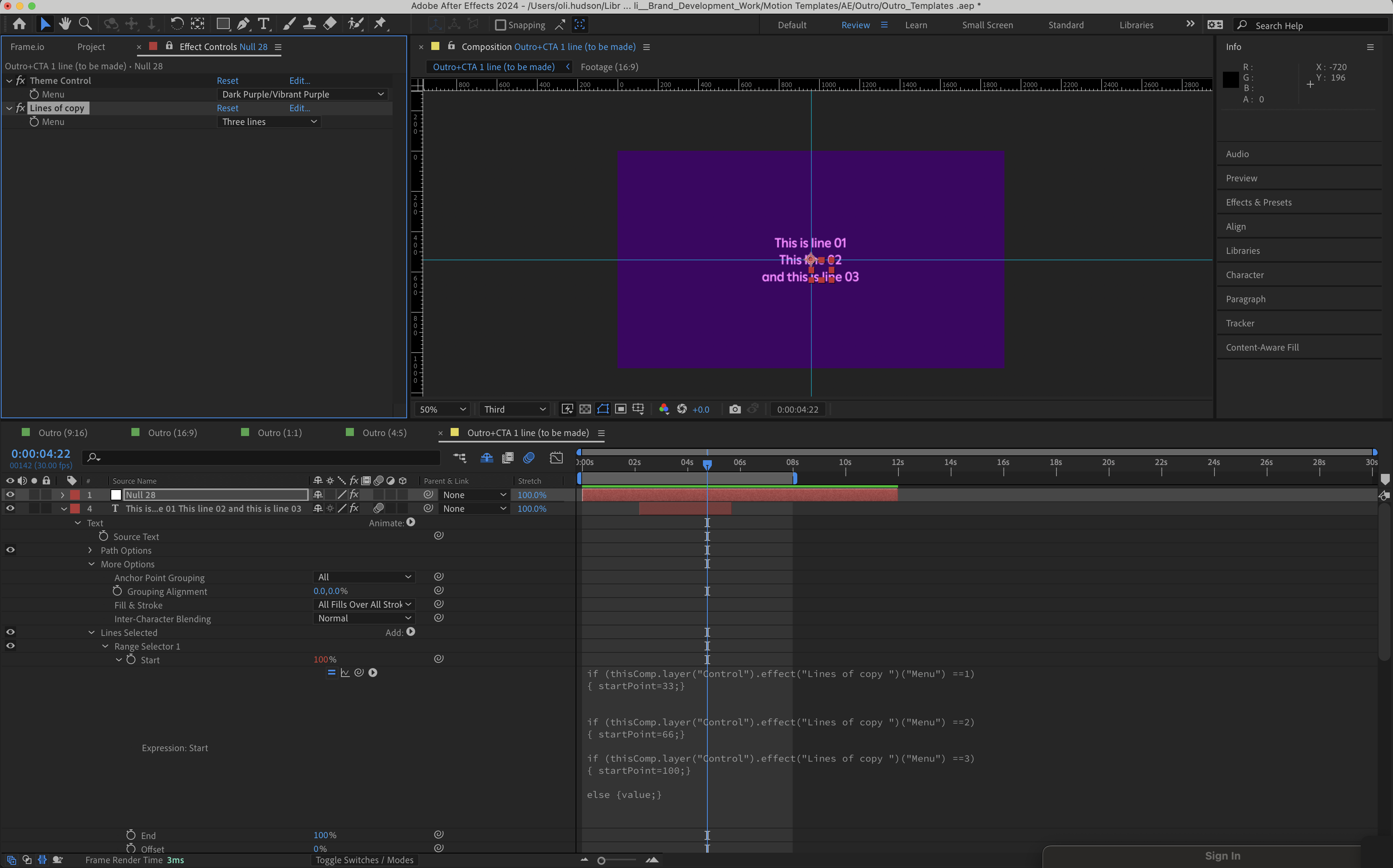 Solved: Multiple line options template - Adobe Product Community - 14449956