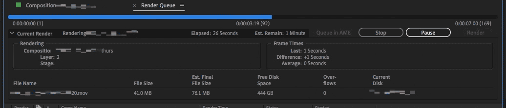 How do I enable a preview of render queue activity... - Adobe Product Community - 10974761