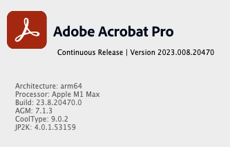 Spinning Wheel in Acrobat Pro after ANY Mouse Clic... - Adobe Product Community - 14460820