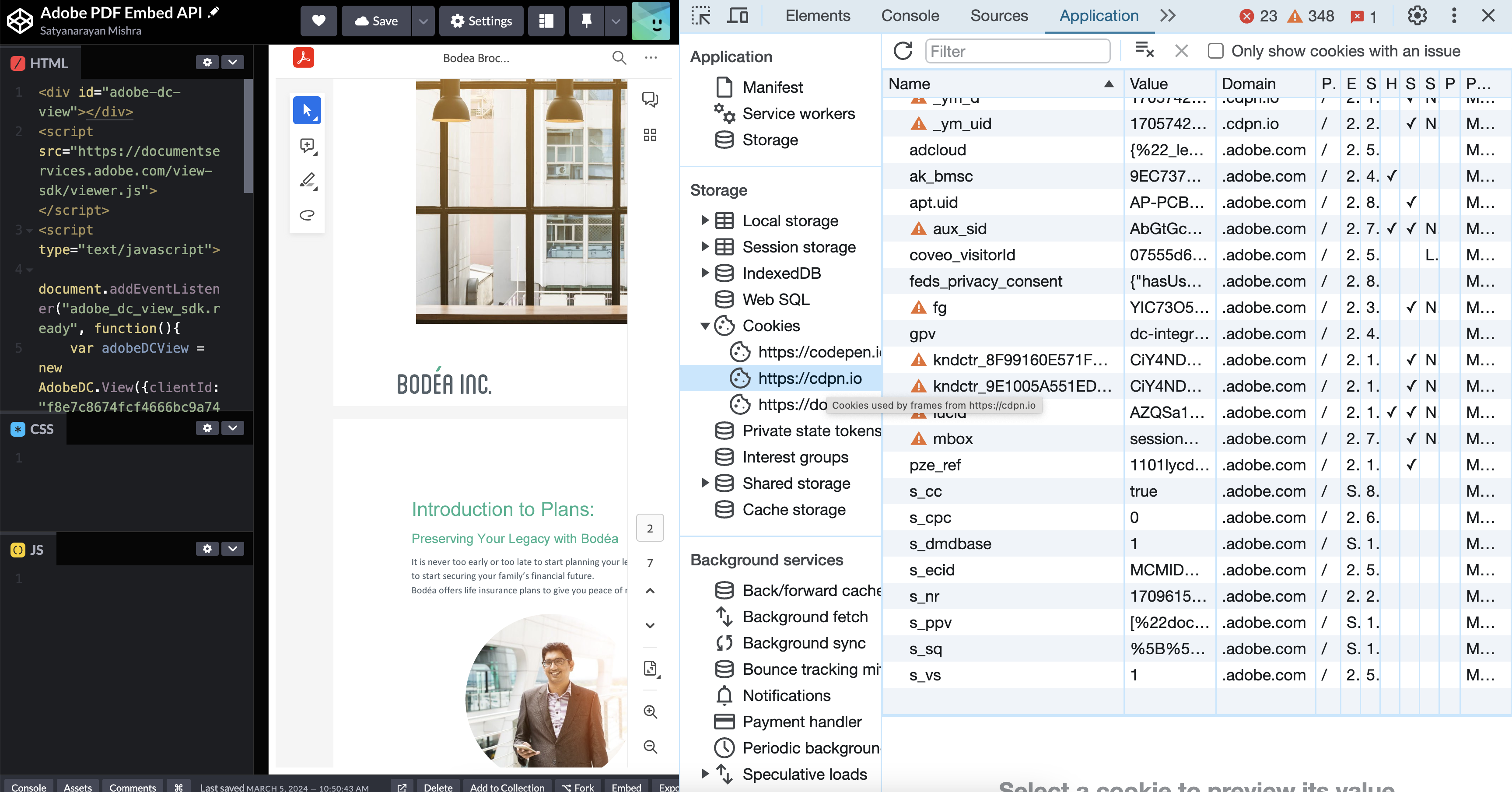 Facing Difficulty Loading Pdf Embed Api Document C Adobe Product Community 13980345