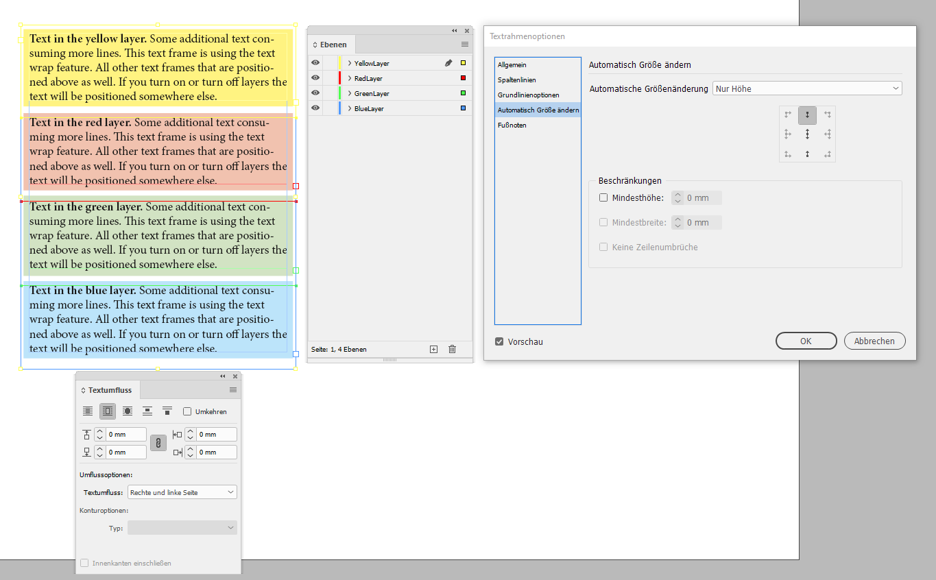 Solved: Re: Text reflow by turning layers on and off - Adobe Community - 10976553