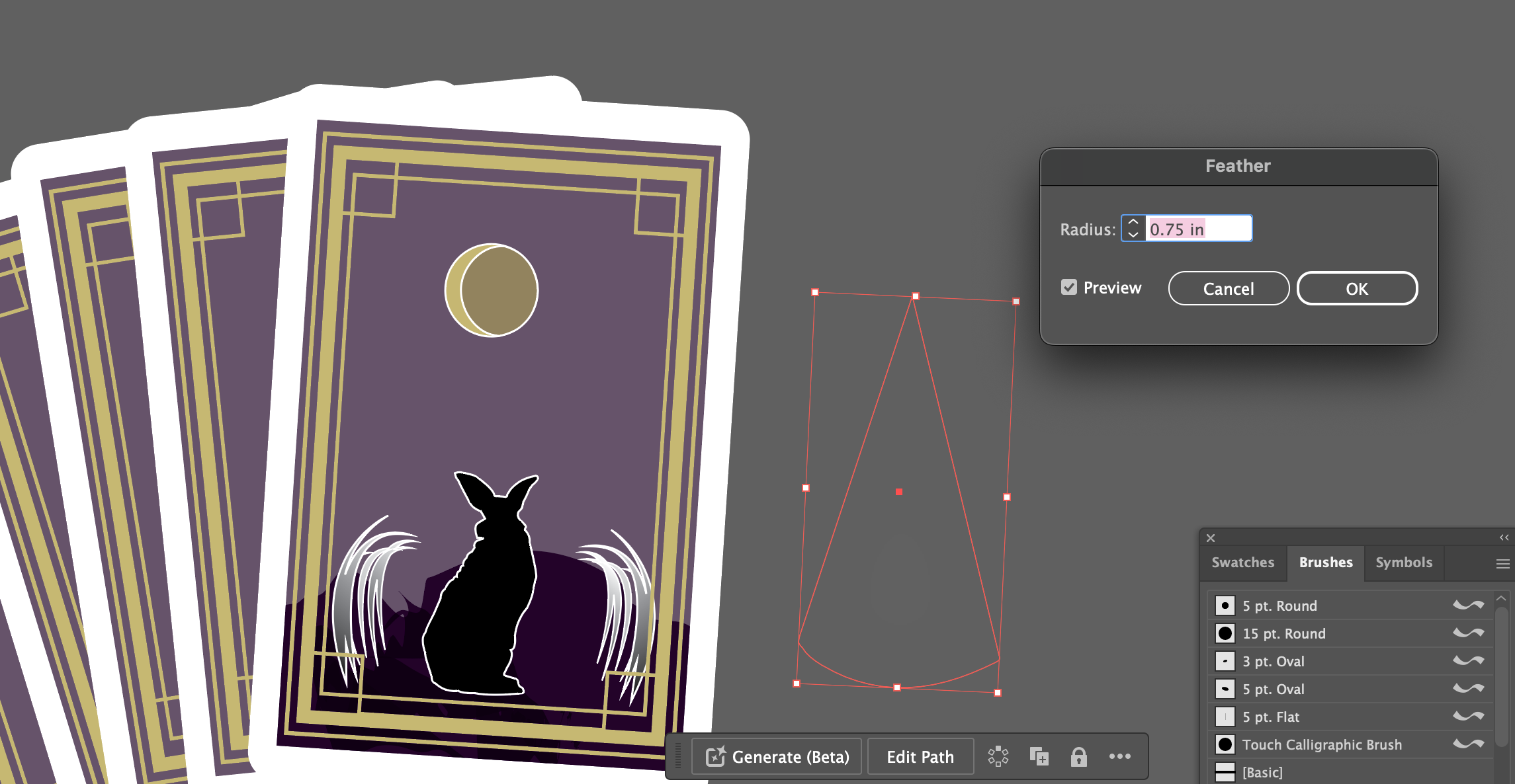 Solved Object Disappears When Feather Effect Applied Adobe Community