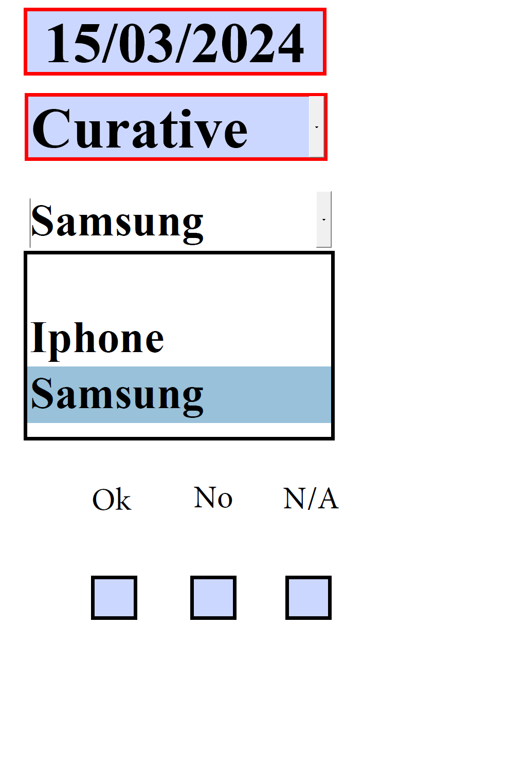 Solved Hidden Check Box With Dropdown Adobe Community 14482200