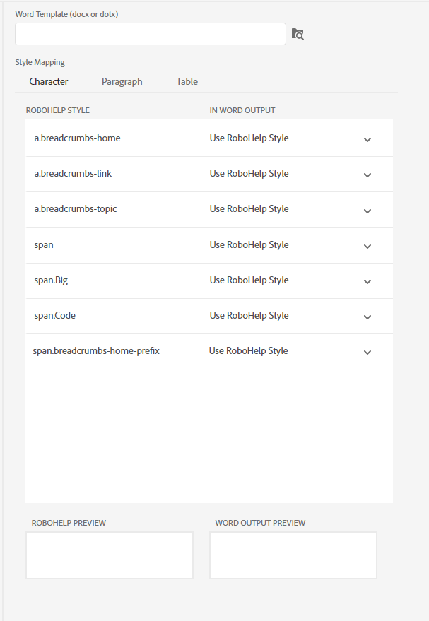 Creating Breadcrumbs trail in word - Adobe Product Community - 14483364