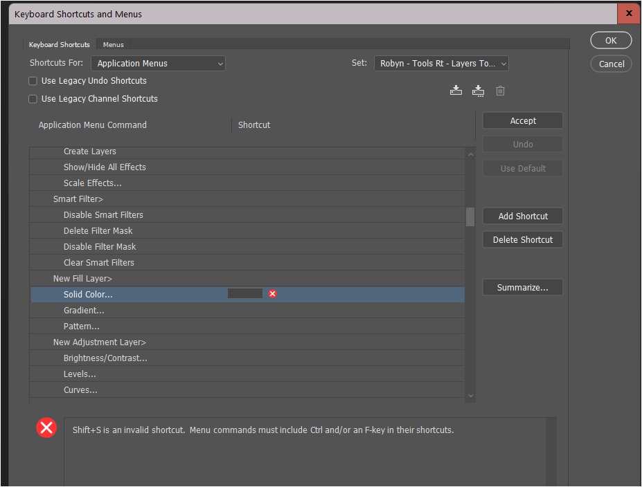 Ps 2024 Inverse Selection Keyboard Shortcut Not Wo... - Adobe Product ...