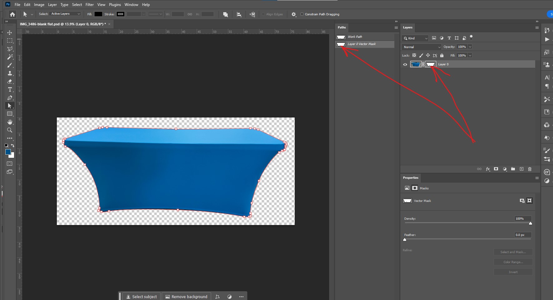 How to invert a Vector Mask in Photoshop (or just ... - Adobe Product ...