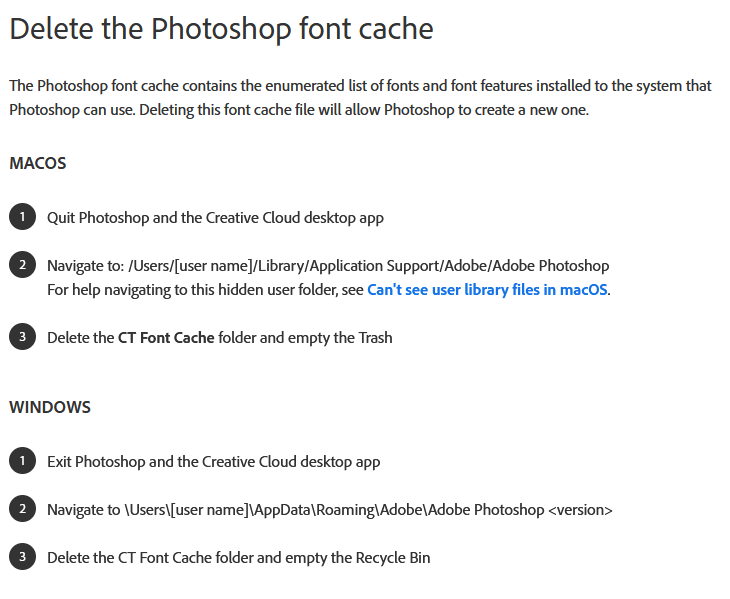 "selected font failed during last operation. If pr... - Adobe Community ...