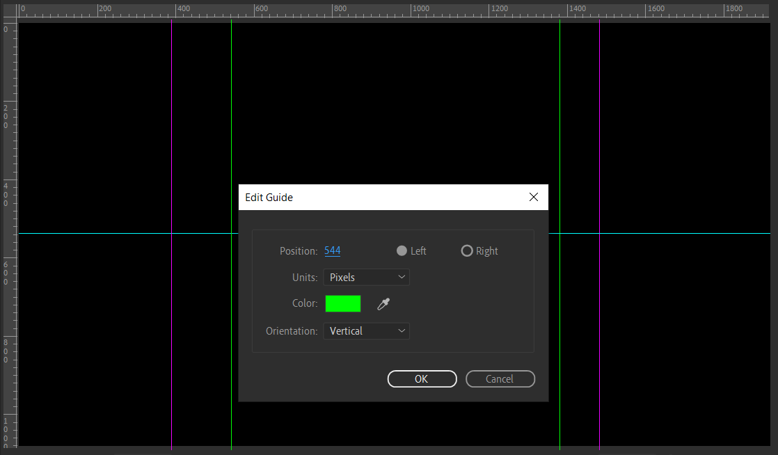 Custom guide colors - Adobe Community - 14502877