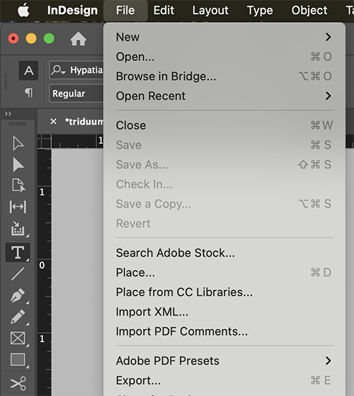 InDesign won't save, save as, export, etc. - Adobe Community - 14501446