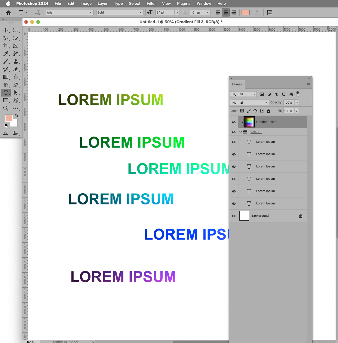 Solved: Creating text with custom fill question - Adobe Product ...
