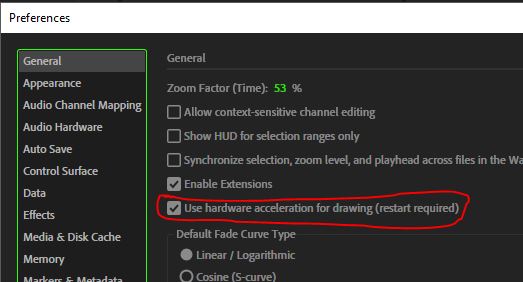 Distorted haze all across screen when I load a fil... - Adobe Community ...