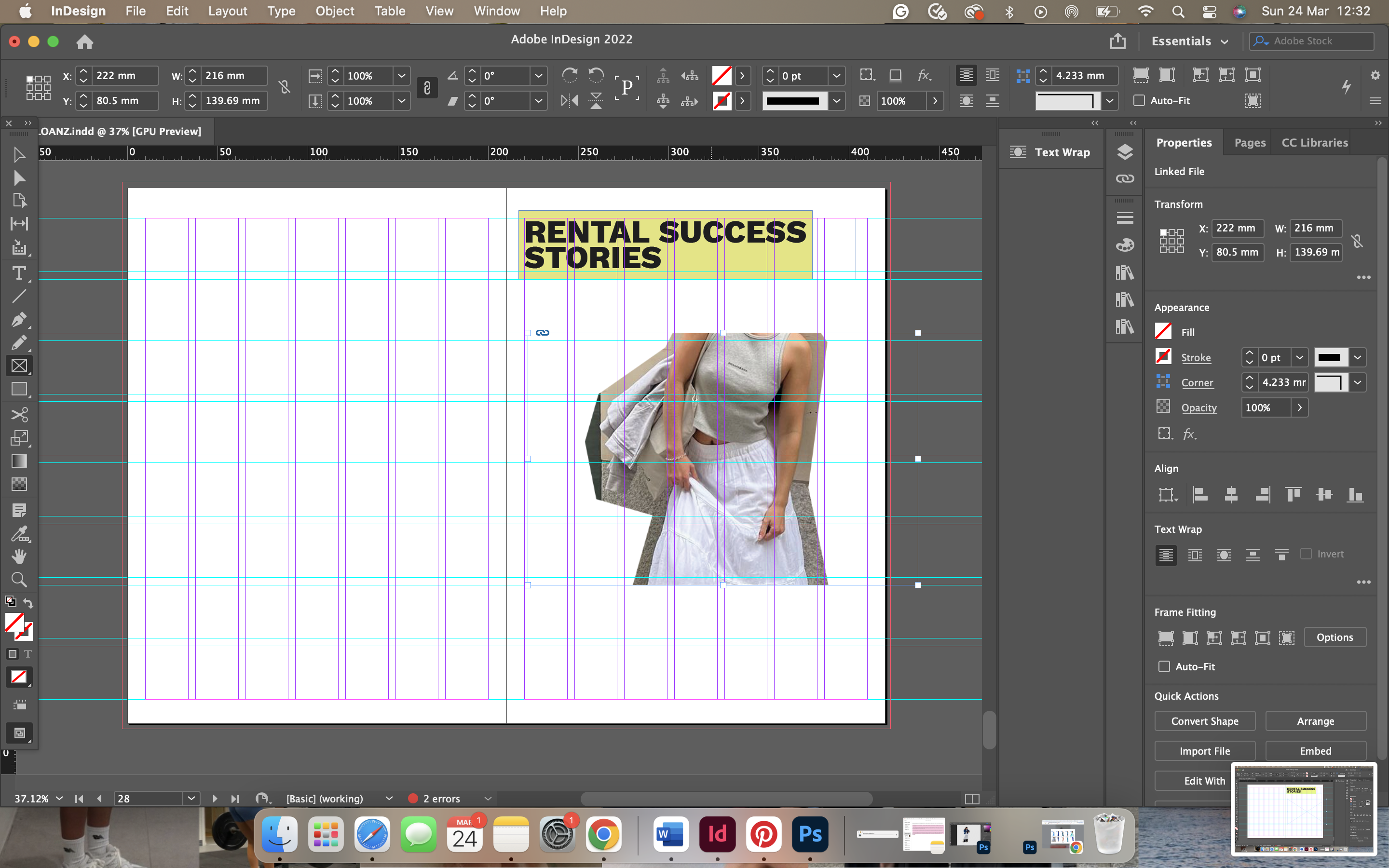 InDesign placing a cutout from Photoshop HELP! - Adobe Product ...