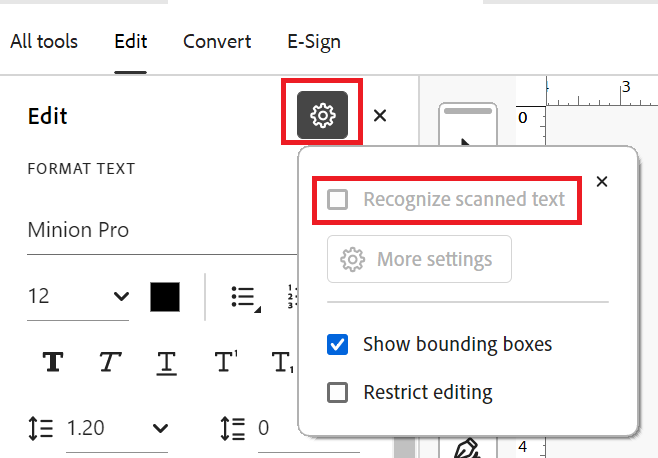 unable to edit pdf - messed up settings? - Adobe Community - 14512983