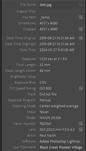 P: JPG export strips exif information even with in... - Adobe Community ...