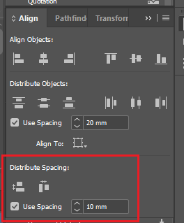 Uniform spacing between images - Adobe Community - 14518691