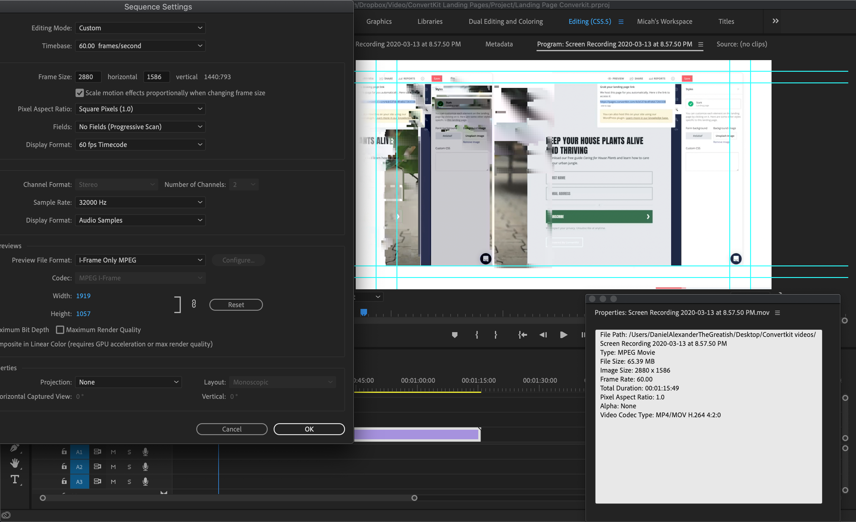 Screen capture are pixelating/skipping in premiere... - Adobe Product ...