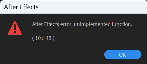 Cannot render, Error 20 - Adobe Product Community - 14521737