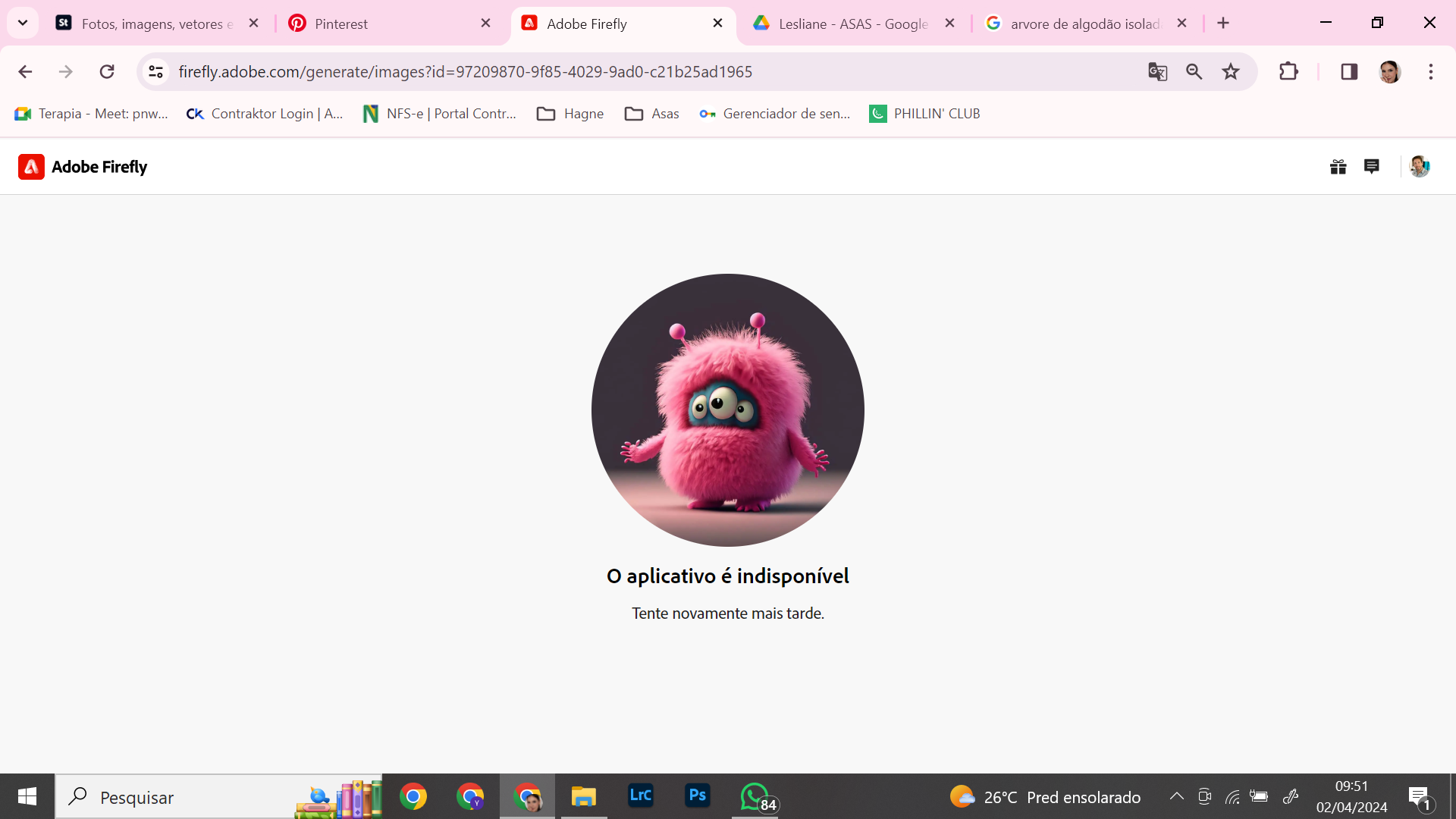 aplicativo indisponível - Adobe Community - 14529948