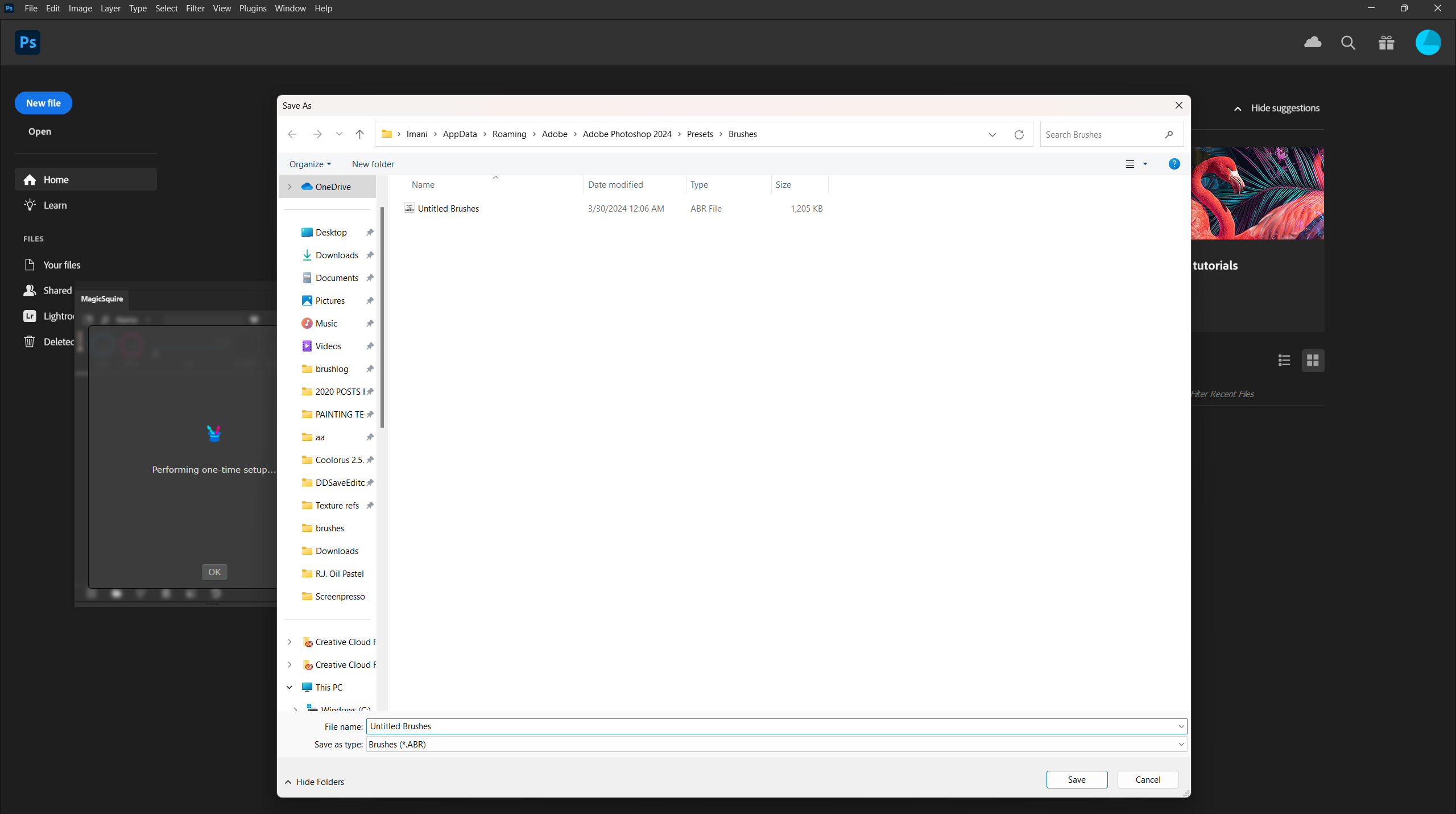 MagicSquire7.4 extension won't load ABRS/TPLS(seve... - Adobe Community - 14529985