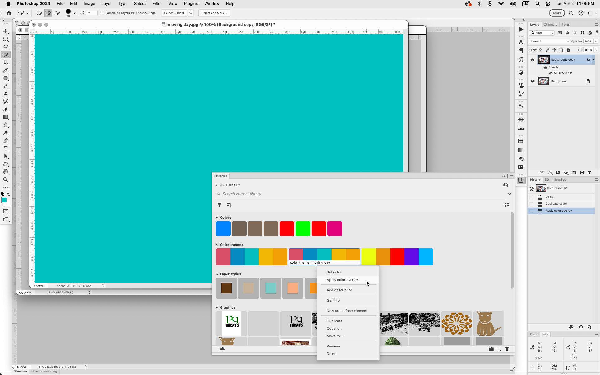 What color space does the Adobe Color Wheel refer ... - Adobe Community ...