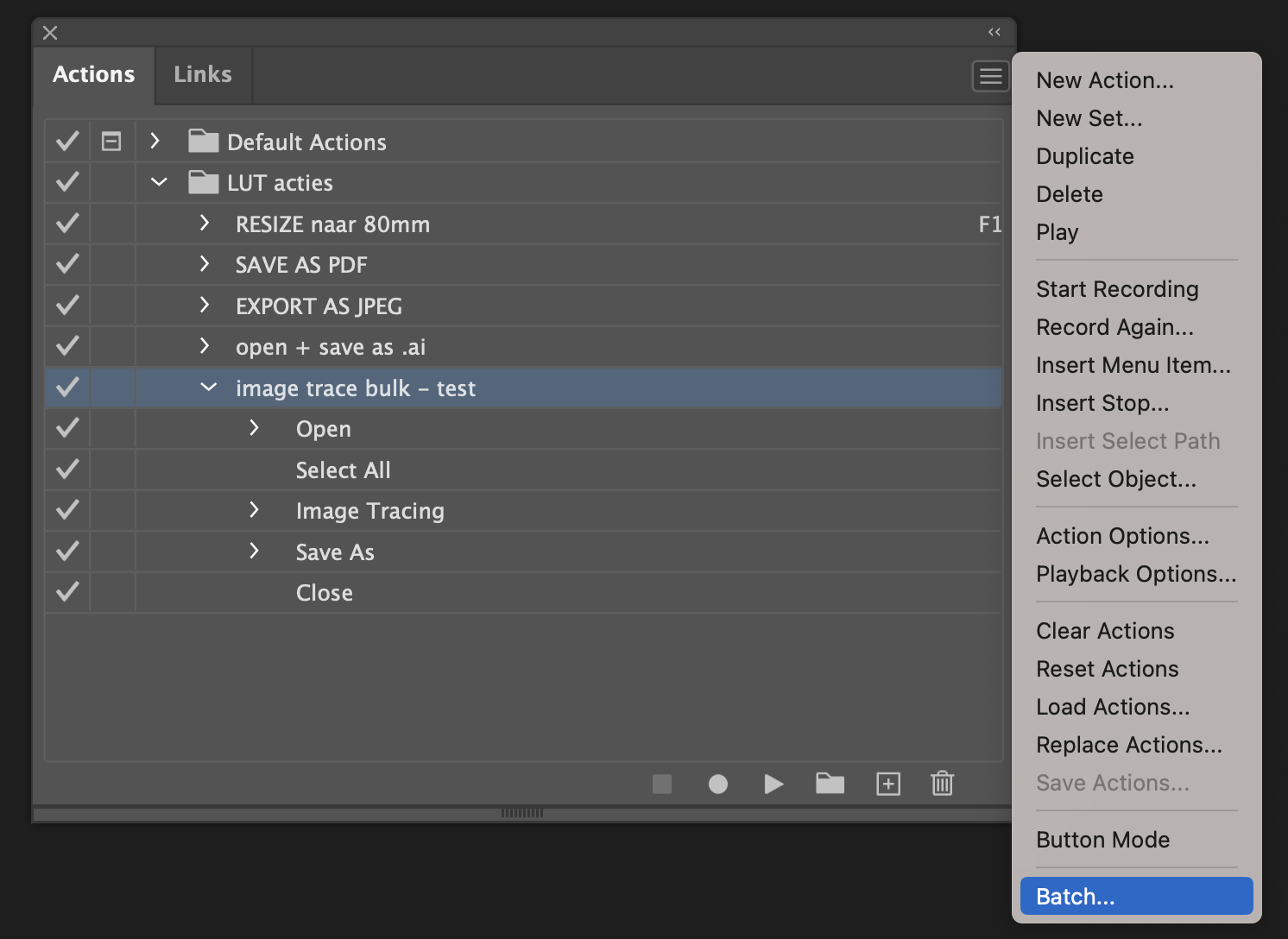 Image Trace in Bulk? - Adobe Community - 14533392