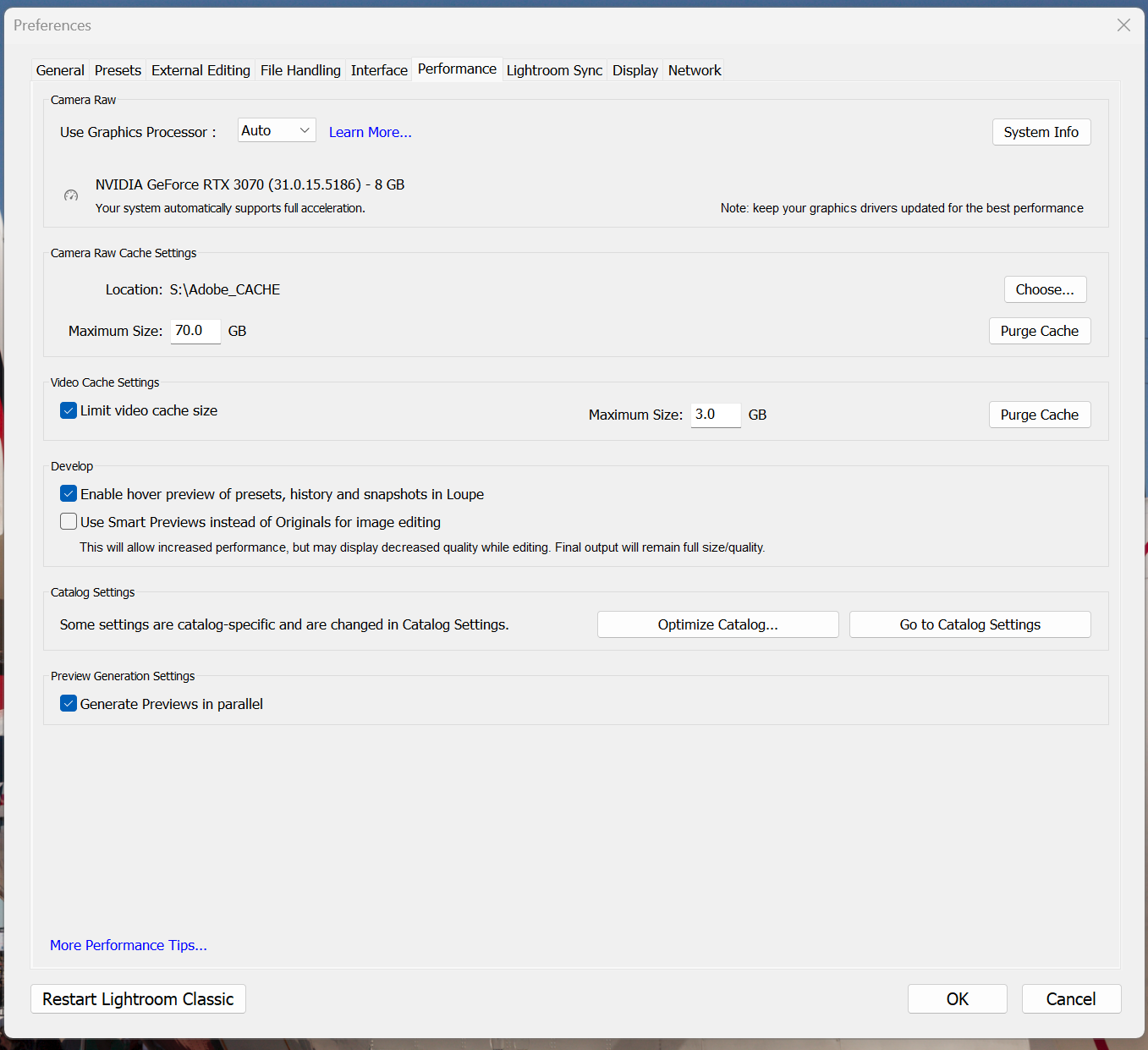 Lightroom freezes when I use "Enhance" - for denoi... - Adobe Product ...