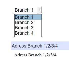 Conditional text content after dropdown - Adobe Community - 14542349