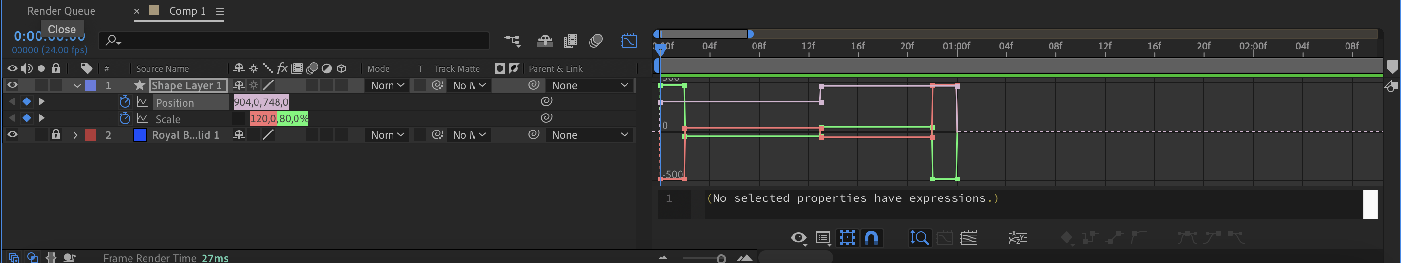 Working on a single animation curve - Adobe Community - 14549144