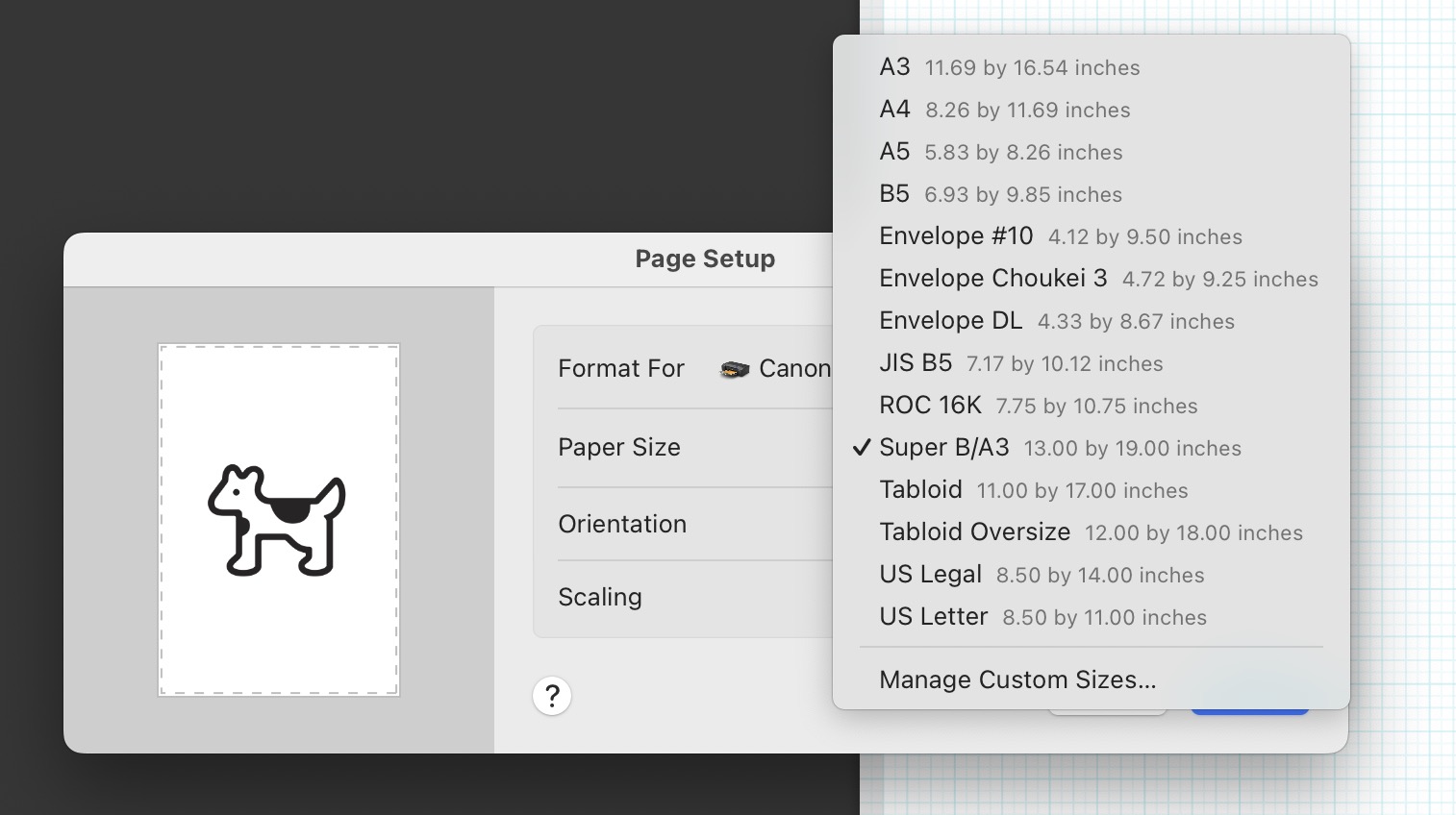 P: Print module list of page sizes doesn't update - Adobe Product ...