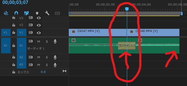 Re: 複数配置されている連続したBGMにコンスタントゲインをまとめてつける - Adobe Community - 14555458