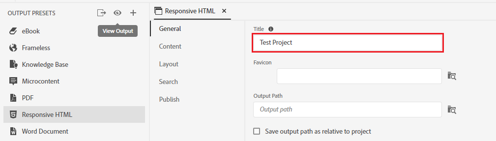 How to get Topic Name in the HTML Page Title for R... - Adobe Community ...