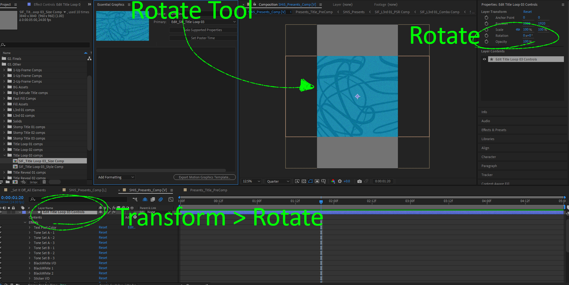How to rotate a layer 90°? - Adobe Community - 14564412