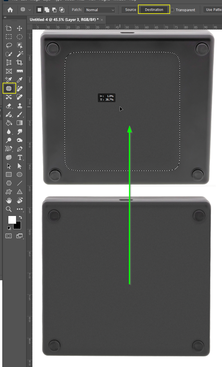 Solved: Black hard plastic surfaces. Streaks and stains. H... - Adobe Community - 14557210