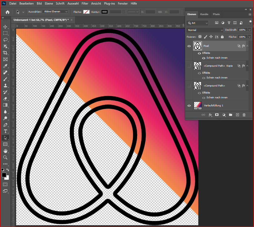 How to add a middle line between two paths? - Adobe Product Community ...