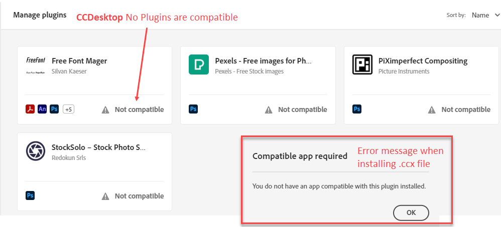 Solved: All Plugins are not Compatible - Adobe Product Community - 14588813