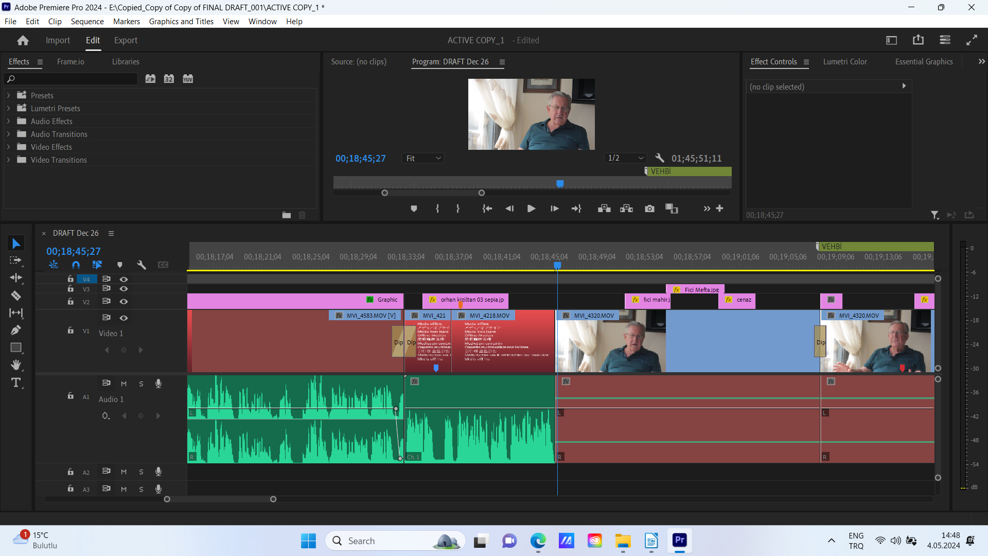 Browned out video and audio clips on the timeline - Adobe Community ...