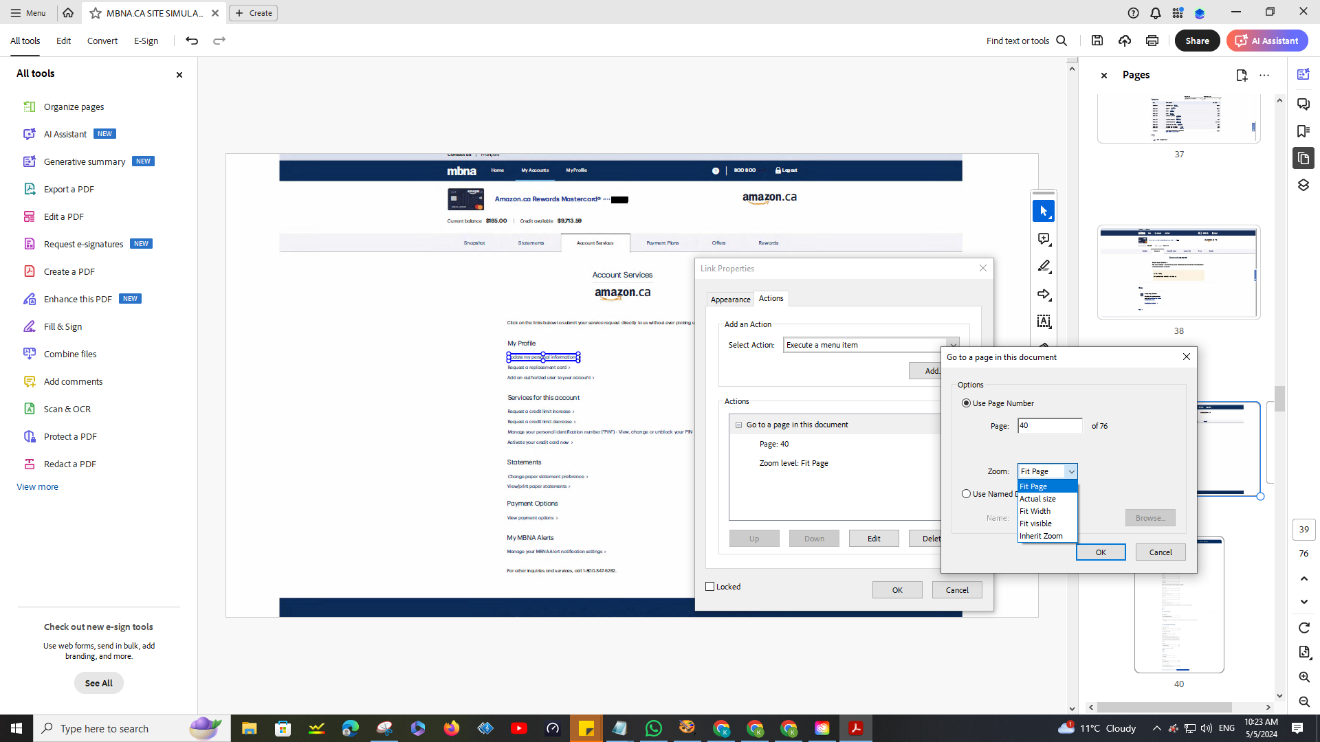 How Can I Set Zoom/Layout to "Actual Size"? - Adobe Community - 14600004