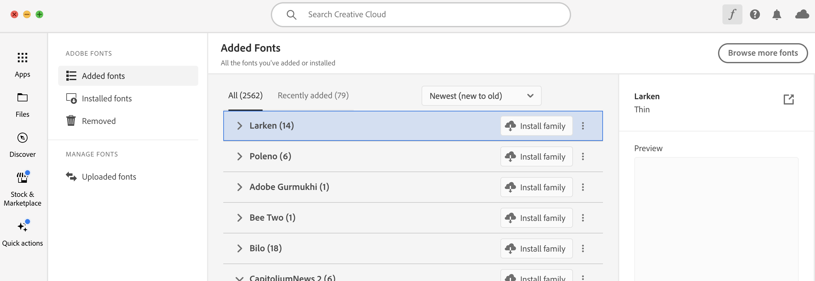 Solved: How to search installed / added fonts? - Adobe Community - 14603881