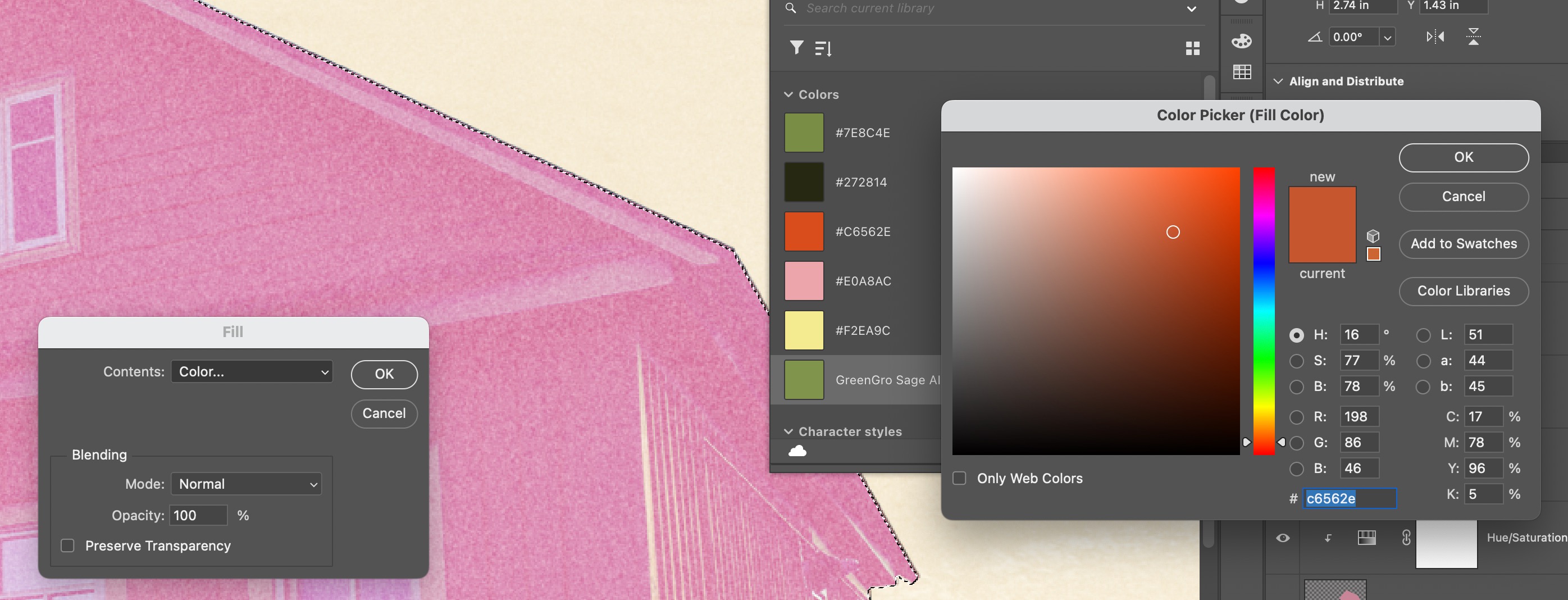 How do I access colors in my library? - Adobe Product Community - 14610824