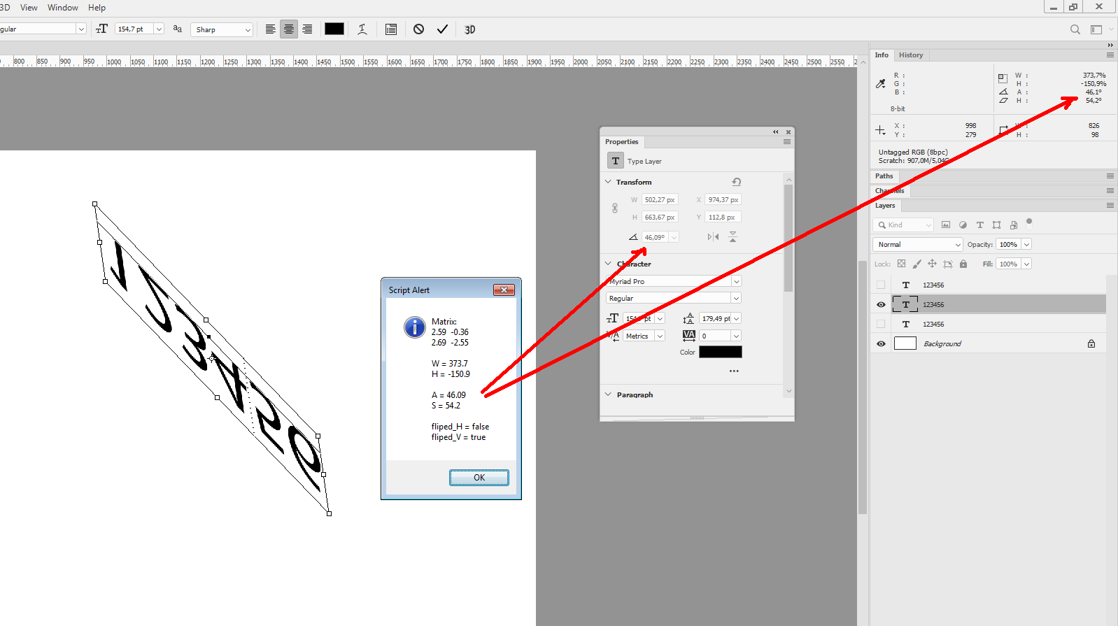 How to obtain the horizontal flip, vertical flip, ... - Adobe Community ...